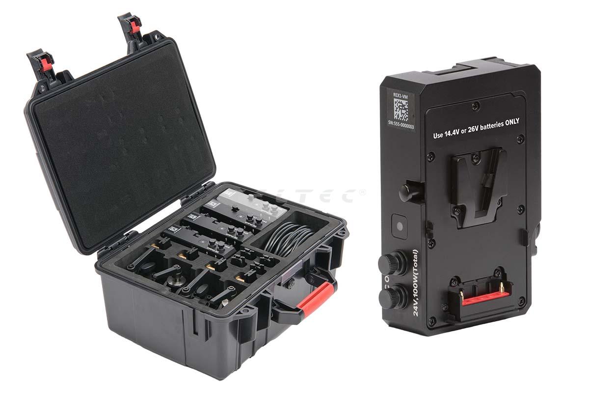 Astera REX1-VM-KIT-4 RuntimeExtender Kit | AKKU Adapterplatten / Spezial Akkus | Stromversorgung ...