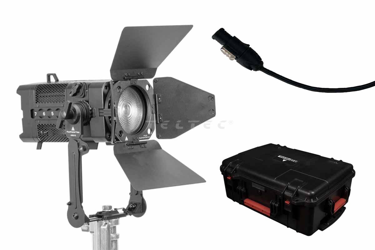 Astera 1er SET AF250 LeoFresnel mit Hartschalen-Transportkoffer | LED Light Cases / Kits ...