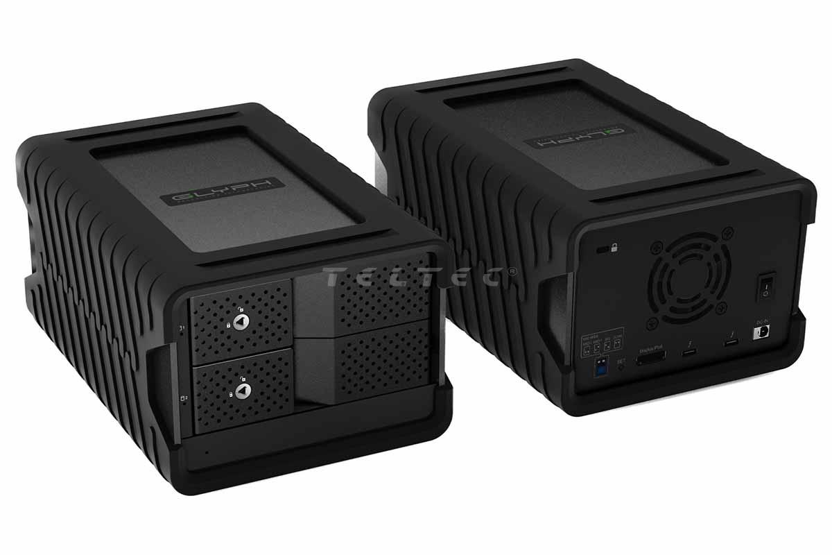 Glyph Blackbox PRO RAID 16TB mit Hub, Enterprise Class, Thunderbolt 3 ...